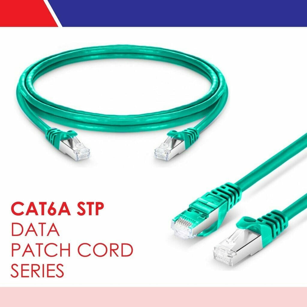 best cat6a stp patch cord 20 Meter - ELV Cables UAE uae