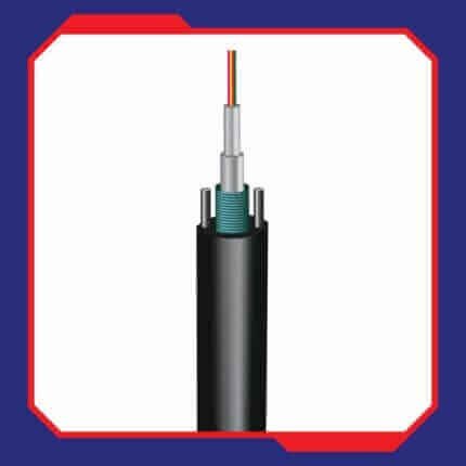 96 core Single Mode Armoured Fiber Optic Cable G652d-elv