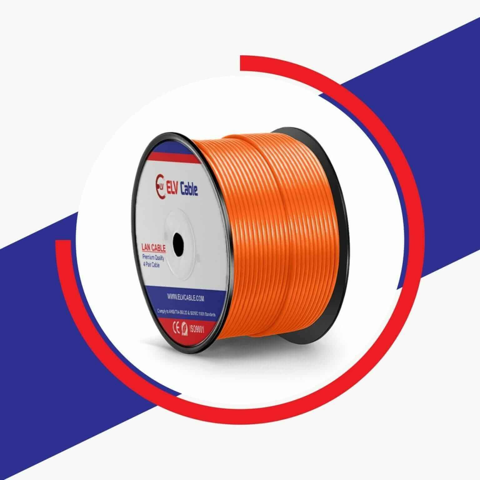 best Cat6 F/Ftp cable 23awg 4pair 305m - ELV Cables UAE