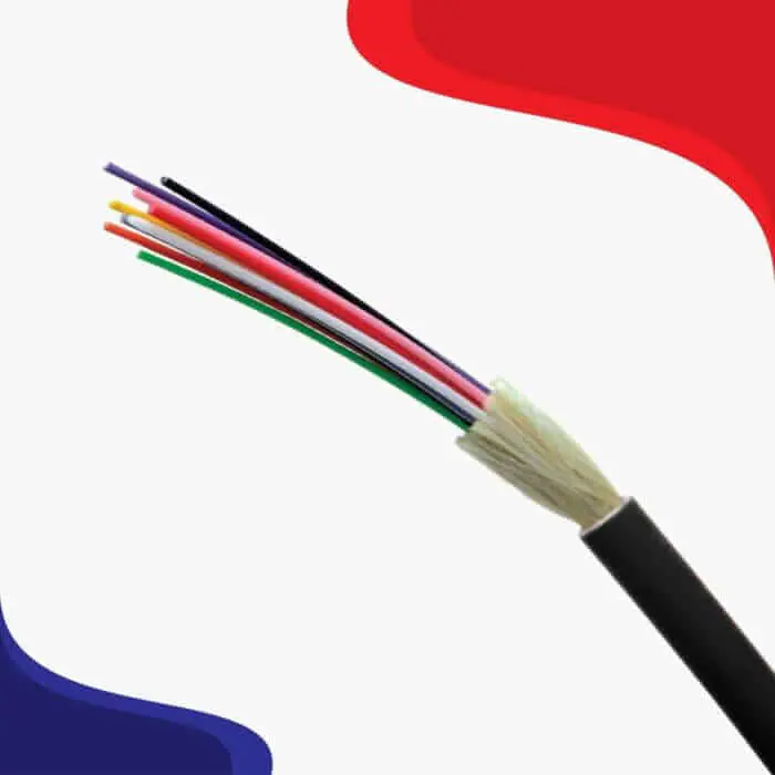 6core Multi Mode Indoor-Outdoor Fiber Optic Cable Om2 - ELV Cables