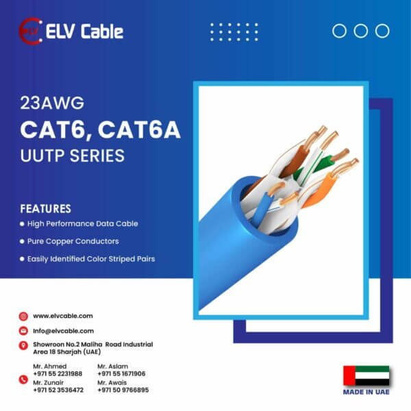 5 best Understanding Cat6 Cable Color Codes - ELV Cables UAE